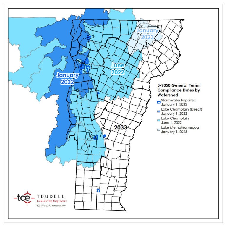 Vermont 3 Acre Stormwater Rule | 3-9050 Permits VT | Trudell Consulting ...